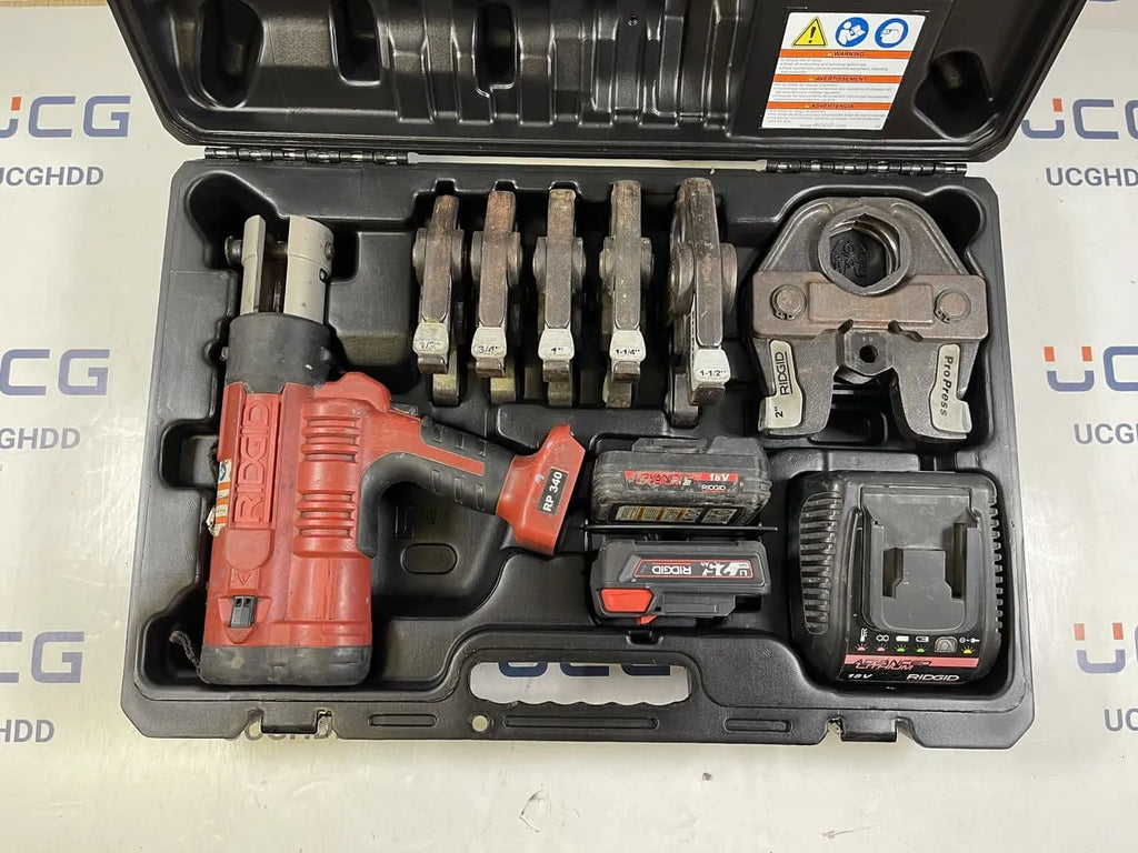 Shop the entire collection of RIDGID Press Tools. Next-day delivery ...