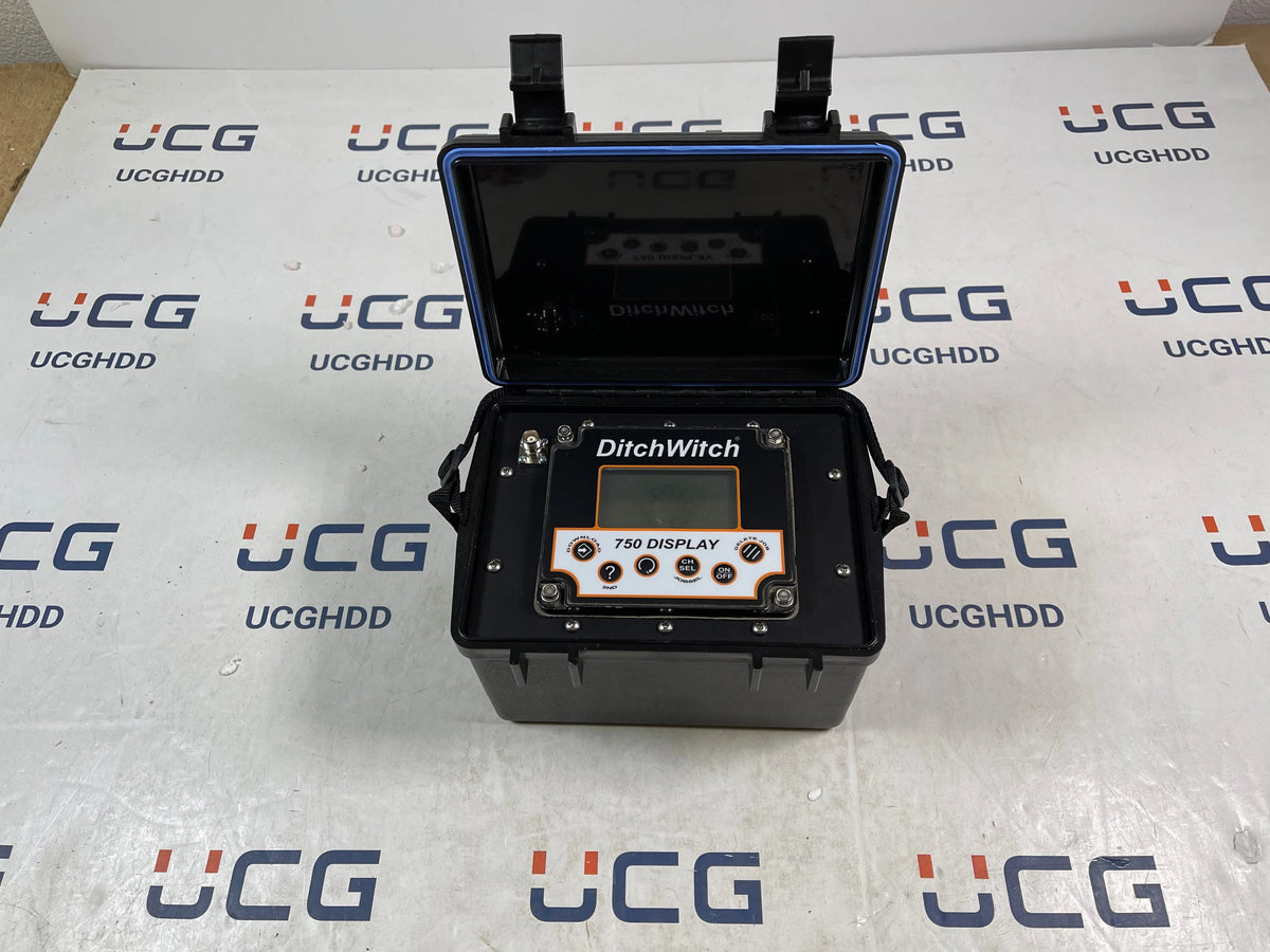 Used Ditch Witch Subsite 750 Remote Display for sale with launch box ...