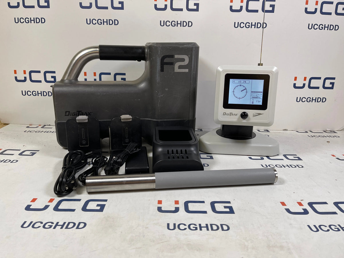 Used DigiTrak F2 Set - F2 Locator (Receiver) with FCD Remote Display ...